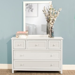 Hillsdale Kids and Teen Schoolhouse 4.0 5 Drawer Dresser and Mirror ...