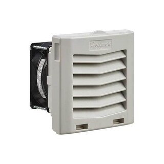 Nvent Hoffman Filter Fan,Square,4-27/64" H,21 CFM HF0416414 - 1 Each ...