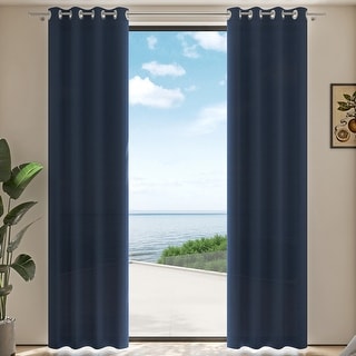 Corvus Gambia Sunbrella Outdoor Window Curtain (1 Panel) - Bed Bath ...