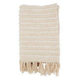 Contemporary Chunky Stripe Throw Blanket - Bed Bath & Beyond - 37972186