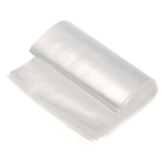 Clear Flat Open Poly Bags PE Retail Pouches 3 Mil 4.5x12 in 100pcs ...