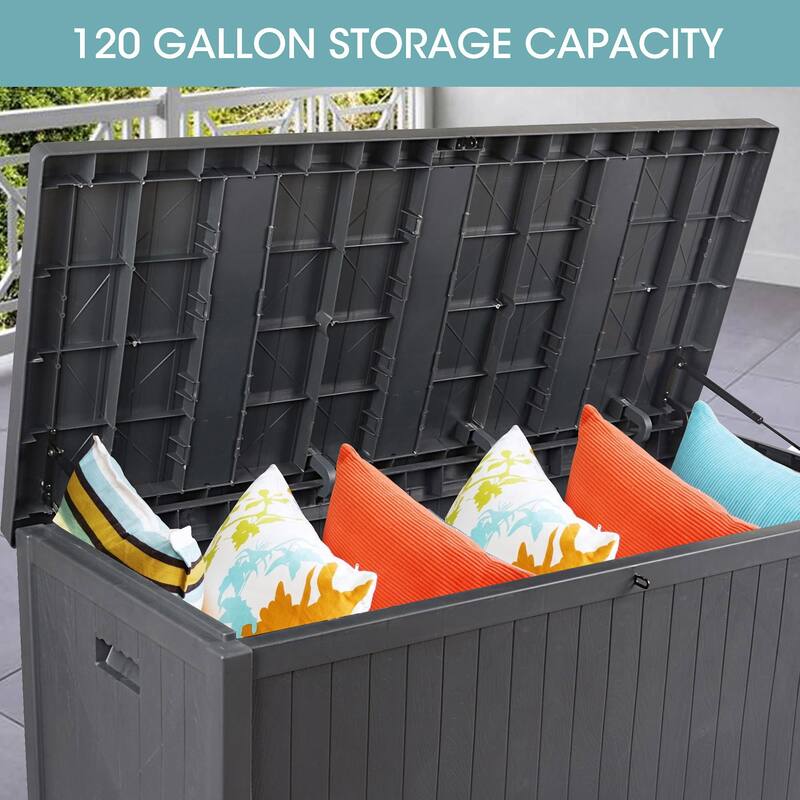 Large waterproof outdoor toy storage box - Overstock - 37625926
