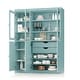 Palace Imports 100% Solid Wood China Pantry with Glass or Solid Wood ...