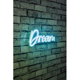 15" Novelty Dream Led Neon Sign Wall Décor - Bed Bath & Beyond - 36874683
