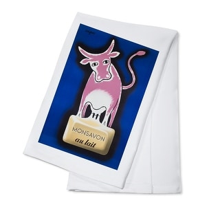 Monsavon au Lait (Savignac) 1949 - Vintage Ad (100% Cotton Towel ...