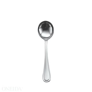 Oneida 18/10 Stainless Steel New Rim Round Bowl Soup Spoons (Set of 12 ...