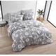 Marimekko Unikko Coton Grey Comforter Set - Bed Bath & Beyond - 35527037