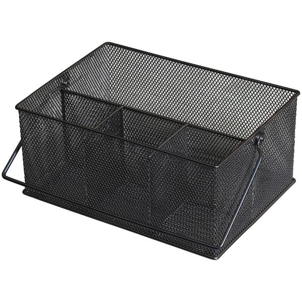 Mesh Condiment Caddy / Kitchen Supply, Utensil, Napkin Holder, 1151mb ...