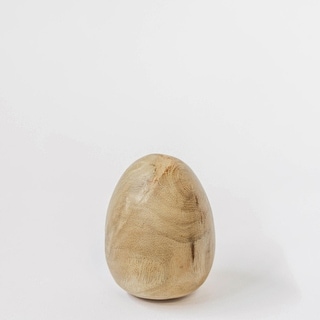 Natural Color Wooden Egg Shaped Paperweight - Bed Bath & Beyond - 42288024