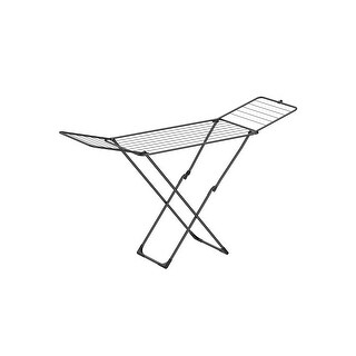 Metal Clothes Drying Rack with Gullwings - Bed Bath & Beyond - 38904183