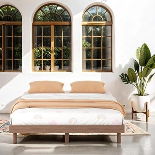 Modern Twin Size Floating Platform Bed Frame - Bed Bath & Beyond - 41041248