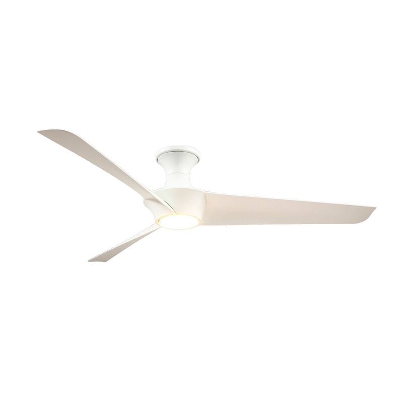 Emiko 56" 3-Blade 6-Speed Ceiling Fan with LED Light - Bed Bath ...