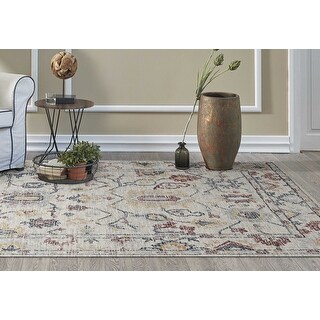 78" X 114" Ivory Wool Rug - 3'6" - Bed Bath & Beyond - 39596529