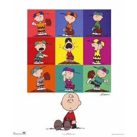 ''Peanuts: Charlie Brown Baseball'' by Charles Schulz Children's Art ...