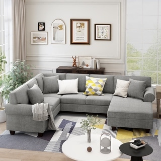 Rolled Arm Classic Sectional Sofa - Bed Bath & Beyond - 36208050