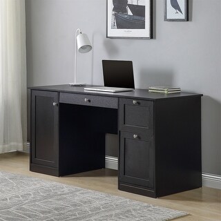 Merax Computer Desk with Large Storage Space - Bed Bath & Beyond - 32465943
