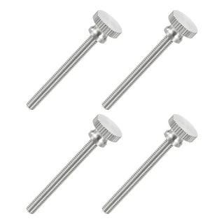 Flat Knurled Head Thumb Screws for Household Appliances - Silver - Bed ...