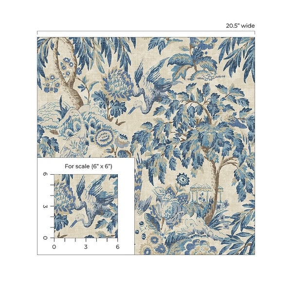 Surface Style Forest & the Trees Delft Peel and Stick Wallpaper - 20.5 ...