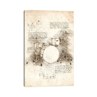 iCanvas "Drum Set" by Cornel Vlad Canvas Print - Bed Bath & Beyond ...