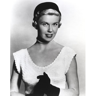 Doris Day Portrait in Classic with Gloves Photo Print - Bed Bath ...