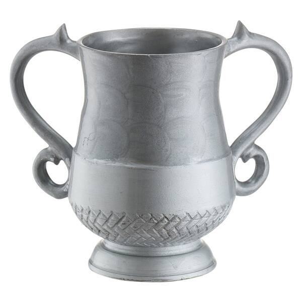 Aluminum Washing Cup 2 Tone Silver - Bed Bath & Beyond - 24234133