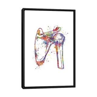 iCanvas "Joint Shoulder" by Genefy Art Framed Canvas Print - Bed Bath ...