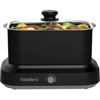 Slow Cooker, Large-Capacity Non-Stick Crockpot with Variable ...