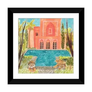 iCanvas "Tiger Pool" by Caroline Chessia - Bed Bath & Beyond - 37331080