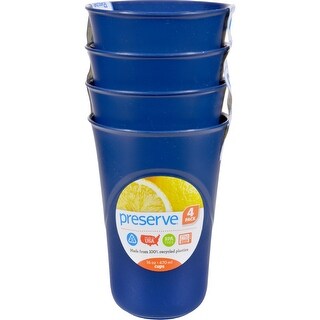 Preserve Everyday Cups - Midnight Blue - 4 Pack - Bed Bath & Beyond ...