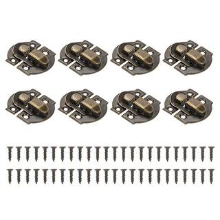 8 Pack Small Metal Vintage Box Toggle Latch with Mounting Screw - Bed ...
