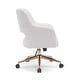 Boucle Upholstered Office/ Desk Chair - Swivel/ Adjustable Height - Bed ...