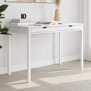 Ren Home Rom Desk with 2 Slim Drawers - Bed Bath & Beyond - 39193983