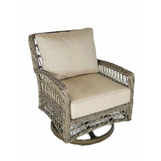 Erwin Wild Dunes Swivel Rocker with Cushion - Bed Bath & Beyond - 33421767