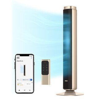 Tower Fan Smart Voice Control, Quiet Portable Bladeless Fan, Works with ...