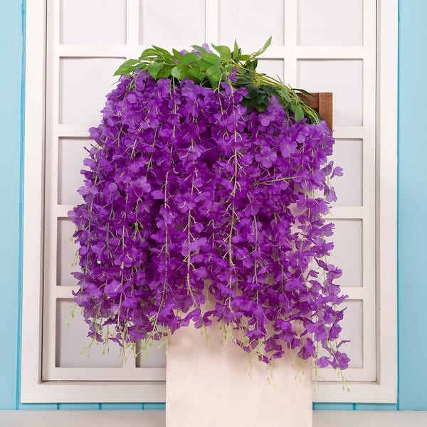 long artificial flowers