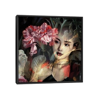 iCanvas "Lady Carnation" by Dominique Baduel Framed - Bed Bath & Beyond ...