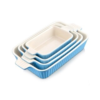 Casserole Dishes for Oven, Porcelain Baking Dishes, Ceramic Bakeware ...