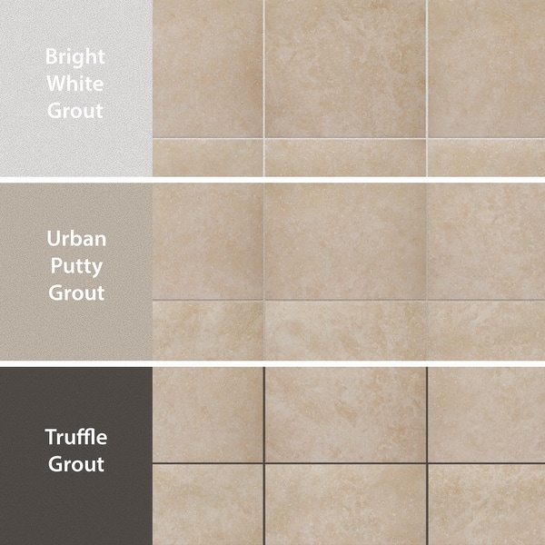 beige tile grout