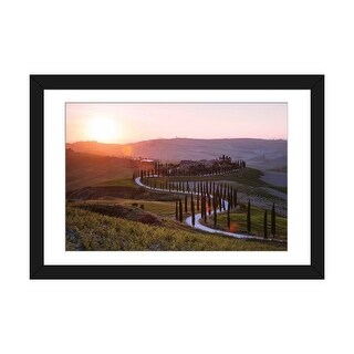 iCanvas "Sunset Over Tuscany Hills" by Matteo Colombo PFA - Bed Bath ...