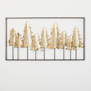 Landscape Gold Tree Wall Decor - Bed Bath & Beyond - 36134541