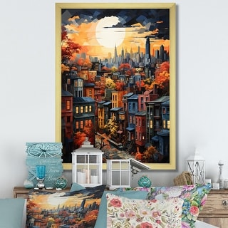 Designart "Harlem Renaissance Revival II" Harlem Renaissance Framed ...