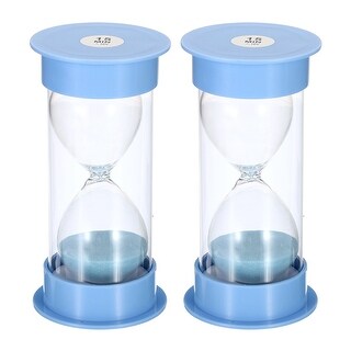 15 Min Sand Timer, 2Pcs 5.26x2.53" Sand Timers, Count Down Sand Glass ...