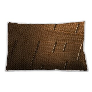 Ahgly Company Patterned Indoor-Outdoor Blood Night Red Lumbar Throw ...