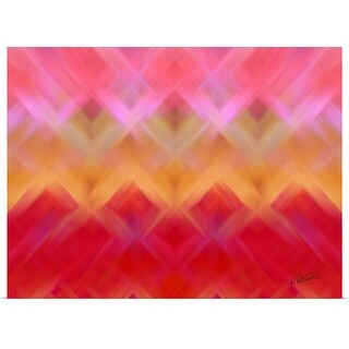 "Pink Basket Weave" Poster Print - Bed Bath & Beyond - 30178112