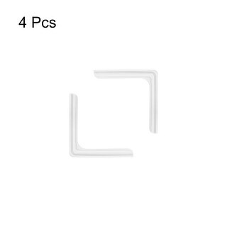 Window Corner Edge Protectors, 4Pack Mini Lace Style 70mmX9mm Silver ...