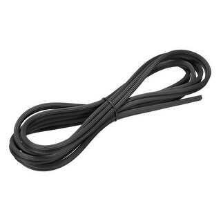 Screen Spline, 5M/16.4Ft Rubber Window Sealing Strip, 5mm OD Black ...