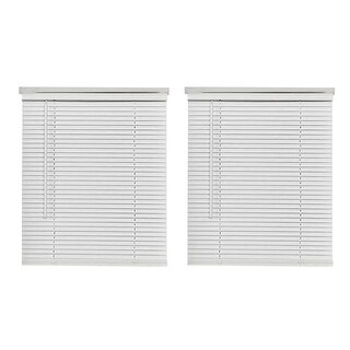 Achim Home Furnishings GII Morningstar 1" Cordless Blinds 33x64, White ...
