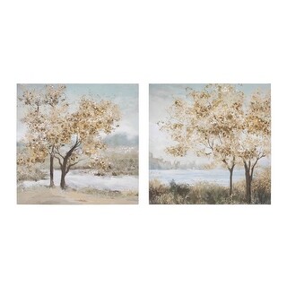 Framed Tree Canvas Art (Set of 2) - Bed Bath & Beyond - 40881306