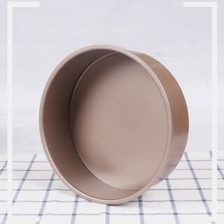 Stainless Steel NonStick Round Cake Mold Baking Pan Pudding Chocolate ...