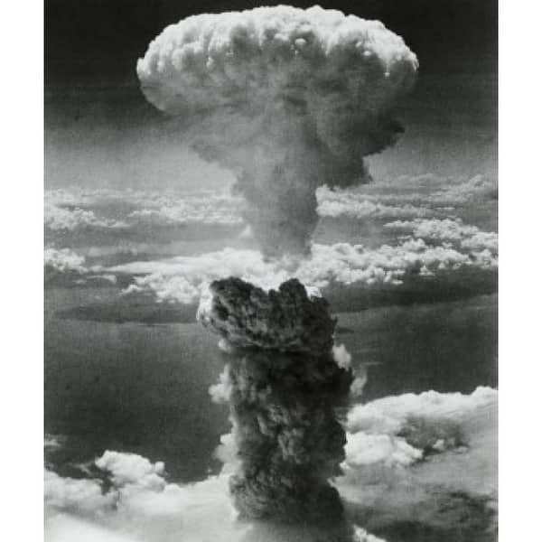 Mushroom Cloud Formed By Atomic Bomb Explosion Nagasaki Japan August 9 1945 Poster Print (8 X 10 ...